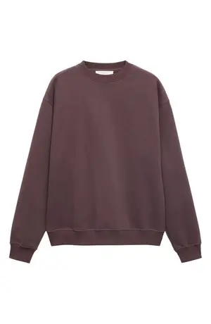 Mango Cotton Fleece Sweatshirt