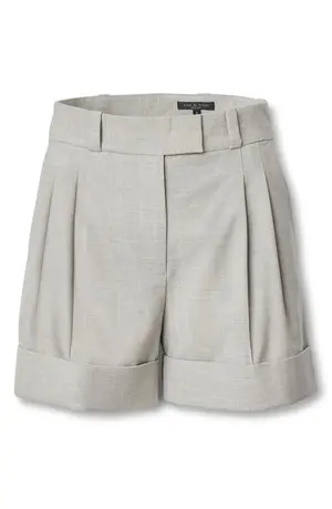 Rag & Bone Neila Stretch Wool Shorts