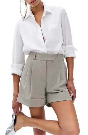 Rag & Bone Neila Stretch Wool Shorts