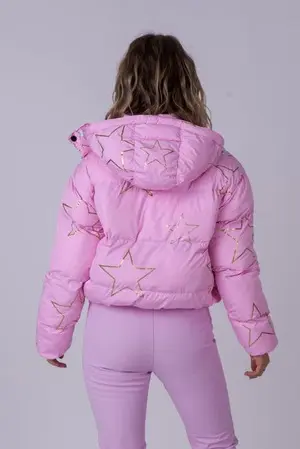 OOSC Chic Star Puffer Jacket