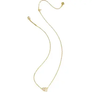 Kendra Scott Tatum Pendant Necklace - Gold Neutral Mix