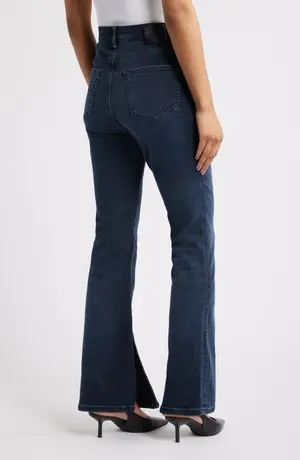 Hugo Boss Rosa Side Slit Bootcut Jeans