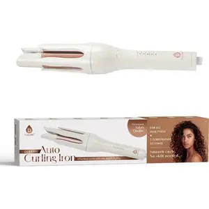 PURSONIC Automatic Curling Iron Salon-quality Curls In Minutes - White