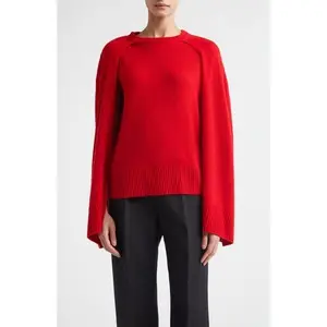 Cape-effect Cashmere Sweaters