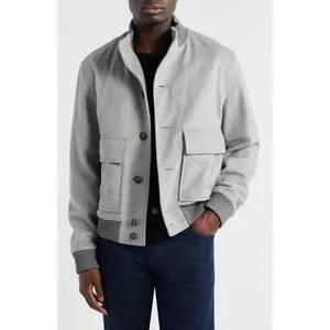 BOSS Wool & Cashmere Melton Jacket