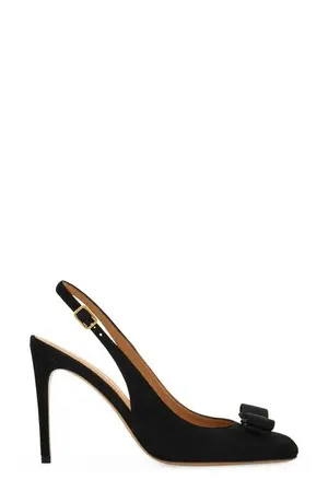 FERRAGAMO Vara Bow Slingback Stiletto Pumps