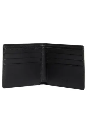 Versace V-emblem Leather Bifold Wallet