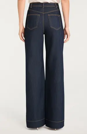 Cinq À Sept Betsy High-waist Wide-leg Jeans