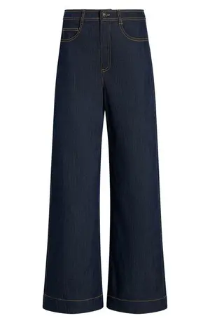 Cinq À Sept Betsy High-waist Wide-leg Jeans