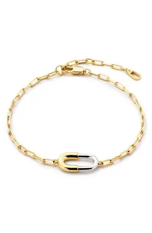 ANA LUISA Blake Chain Bracelet - Gold/silver
