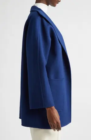 Max Mara Edile Cashmere Double Face Wrap Coat