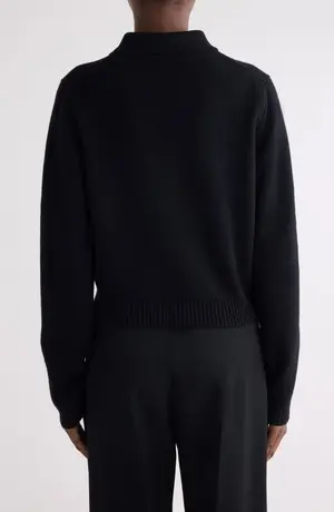 Givenchy Long-sleeve Wool And Cashmere Polo