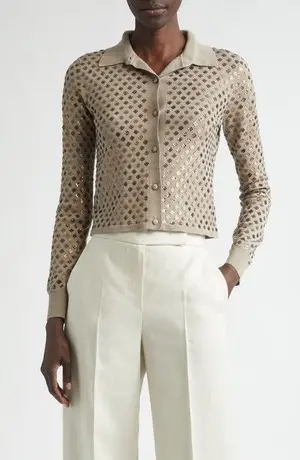 Max Mara Sequined Cardigans For Women