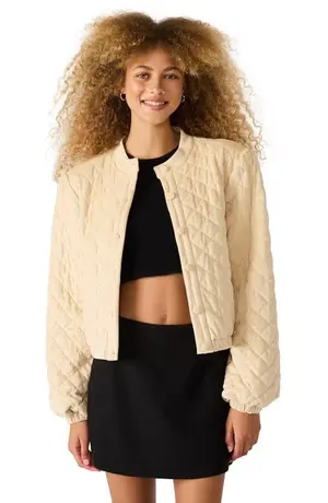 Steve Madden Brylee Quilted Jacket