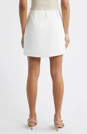 French Connection Suiting Skort - 10-summer White