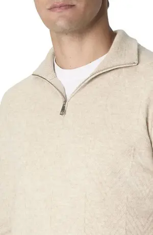 Missoni Half-zip Cashmere Sweater - Beige