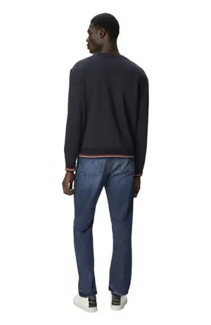 Missoni Crew Neck Sweatshirt With Embroidered Logo