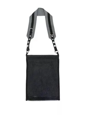 OPEN YY Mesh Cross Body Bag - Black