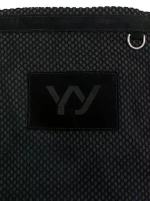 OPEN YY Mesh Cross Body Bag - Black