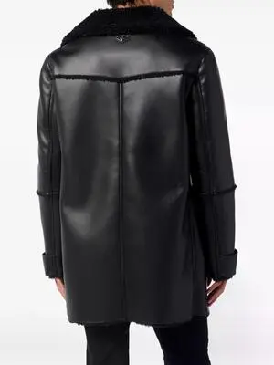Philipp Plein Faux-shearling Trim Jacket
