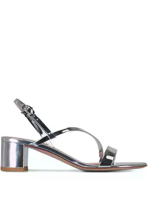 GIANVITO ROSSI Betsey Strappy Sandals - Grey