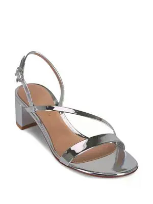 GIANVITO ROSSI Betsey Strappy Sandals - Grey
