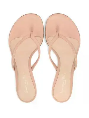 GIANVITO ROSSI 70mm Calypso Stiletto Heeled Sandals - Neutrals
