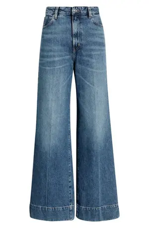 FRAME The Slice High Waist Flare Jeans - Drift