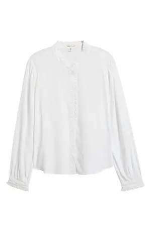 CLOTH & STONE Frill Placket Shirt