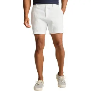 Tommy Bahama Beach Coast 7-Inch Flat Front Linen & Cotton Shorts White