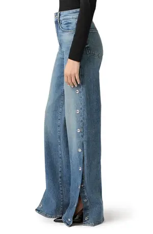 Paige Sasha High-waist Wide-leg Jeans