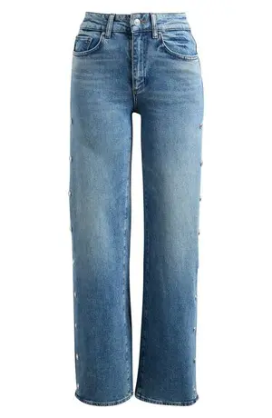Paige Sasha High-waist Wide-leg Jeans