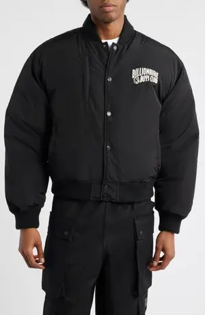 BILLIONAIRE BOYS CLUB Puffer Baseball Jacket