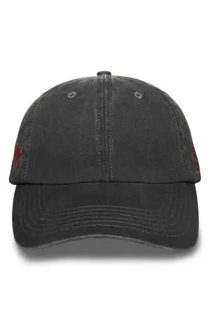PLEASURES Scrawl Baseball Cap - Black