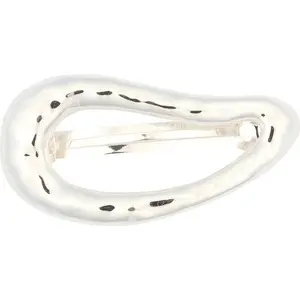 Ettika Liquid Wave Barrette - Silver