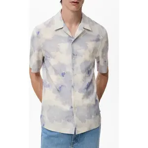 Mango Printed Bowling Shirt