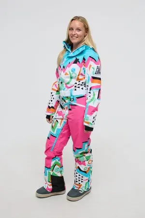 OOSC Nuts Cracker Ski Suit - Multi-colour