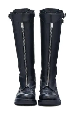 Alexander McQueen Knee High Riding Boots