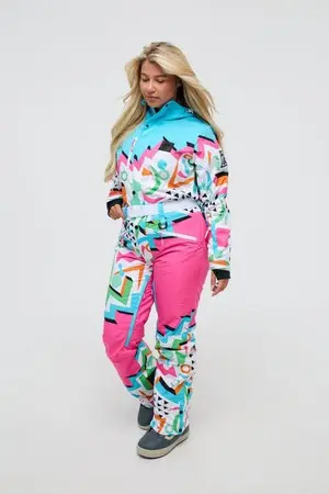 OOSC Shaped Fit Ski Suit - Multi-colour