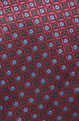 Canali Medallion Silk Neck Tie