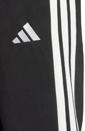 Adidas Essentials 3-stripes Fleece Sweatpants - Black/white