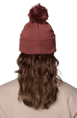 Mountain Hardwear Aprespro Pom Beanie - Bourbon Brown