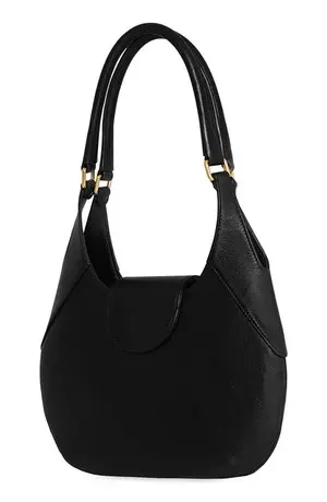 Rebecca Minkoff Snake Ring Leather Crescent Shoulder Bag