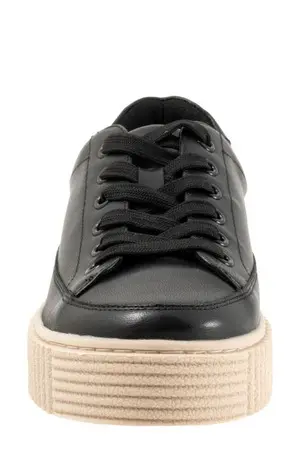 Trotters Baylor Platform Sneakers - Black