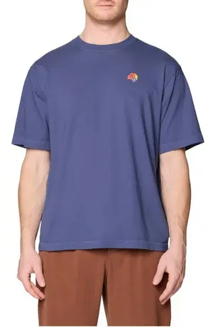 Mountain Hardwear Mhw Tri-color Graphic T-shirt - Lapis Dusk