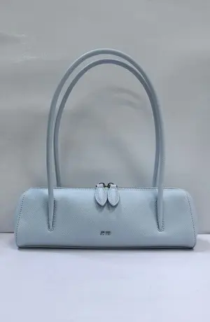 Jw Pei Mini Nova Baguette Shoulder Bag - Ice Blue