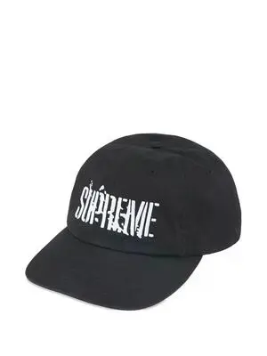 Supreme Splatter Baseball Cap - Black