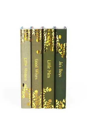 JUNIPER BOOKS Little Spring Green Limited Edition Book Set - Green And Gold Foil