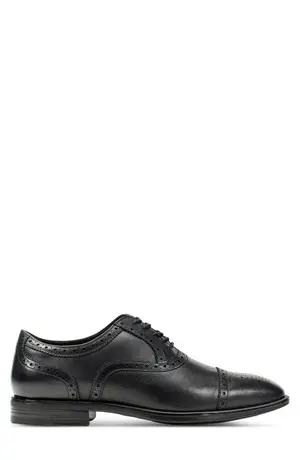 KENNETH COLE Cap-toe Oxford - Black/black