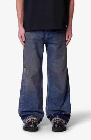 Mnml Frill Jeans For Men